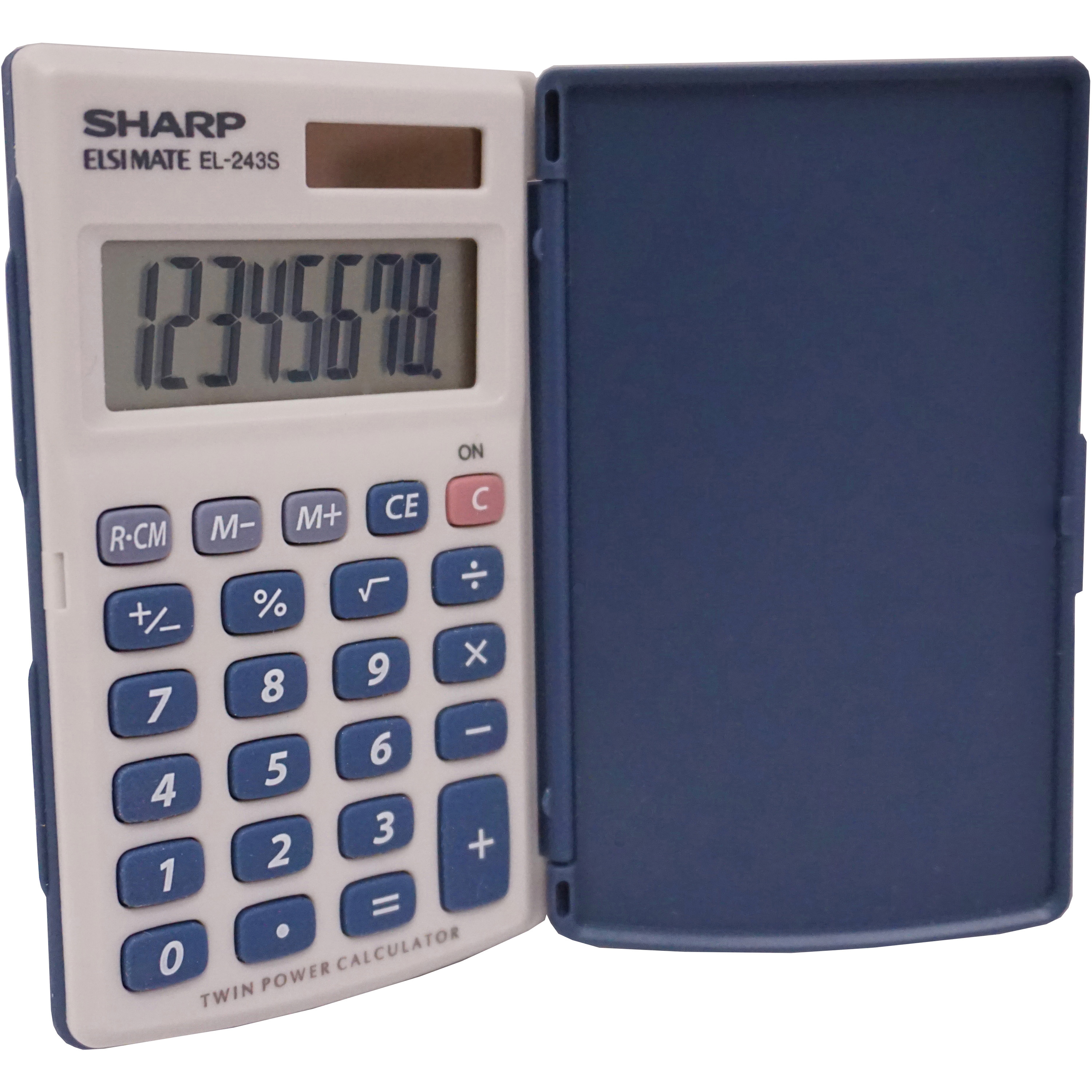 Sharp Calculators Handheld Calculator With Hard Case Sharp Calculators Handheld Calculator With Hard Case