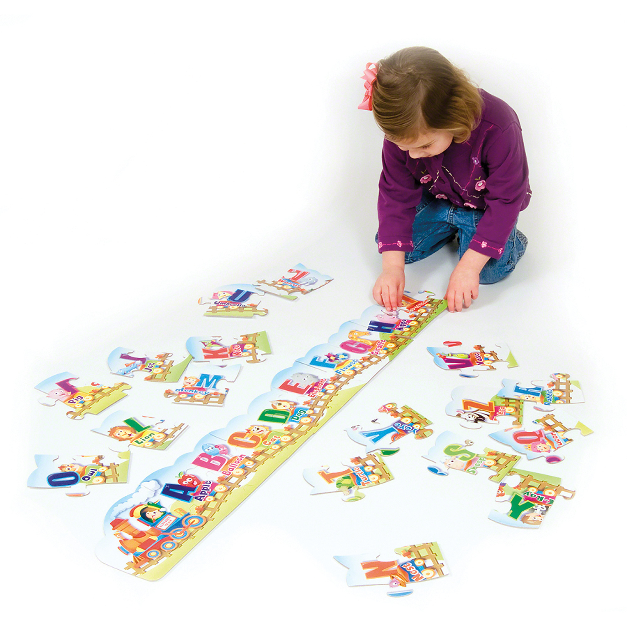 Creativity Street Alphabet Train Floor Puzzle