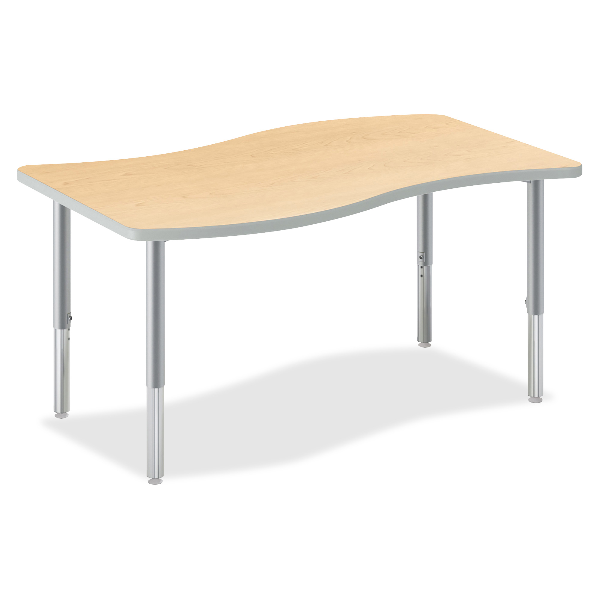 HONSW3054ENDK - HON Build Ribbon Table 50"W x 30"D - Natural Maple ...