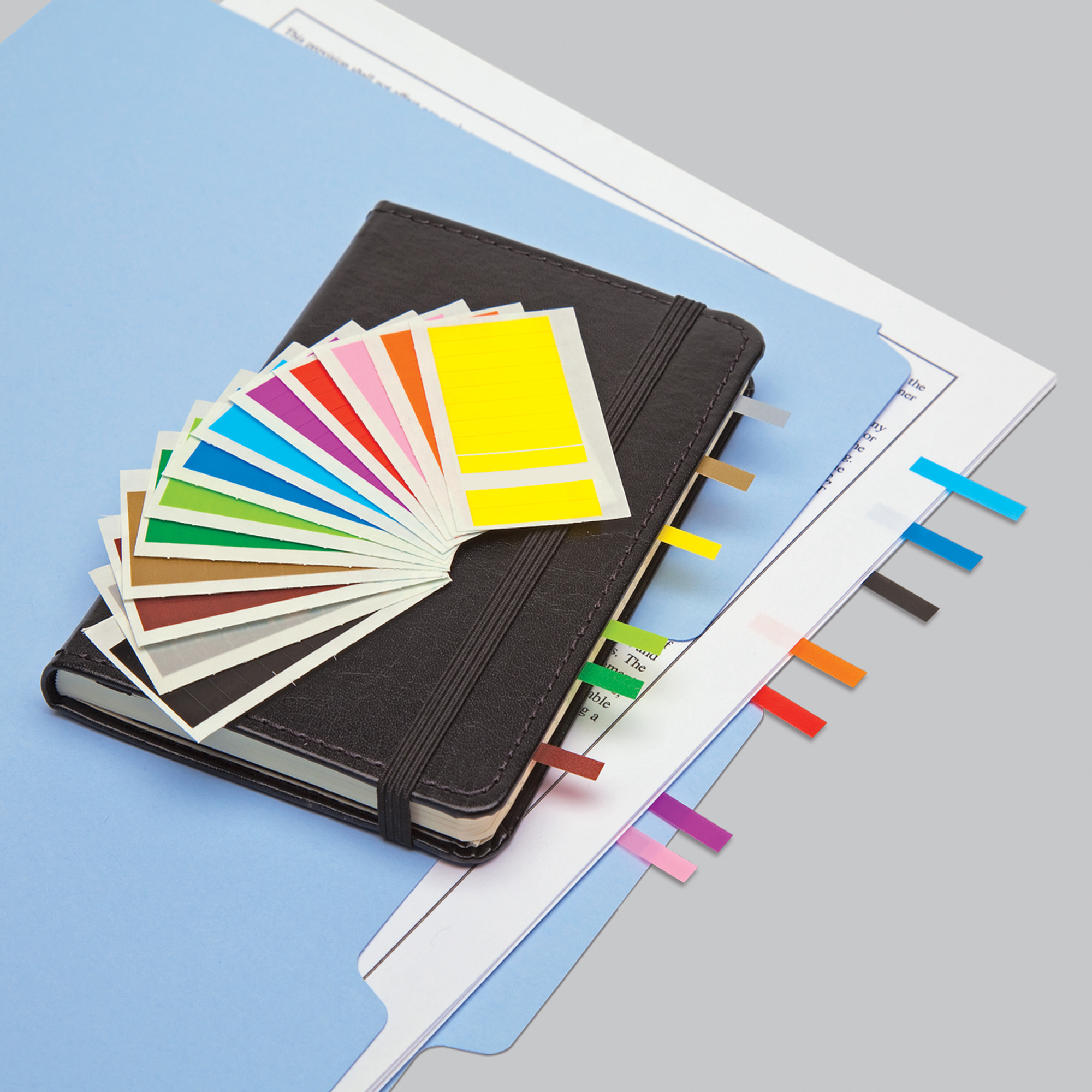 Redi-Tag Half-adhesive Small Page Flags - Sticky Flags | Redi-Tag ...