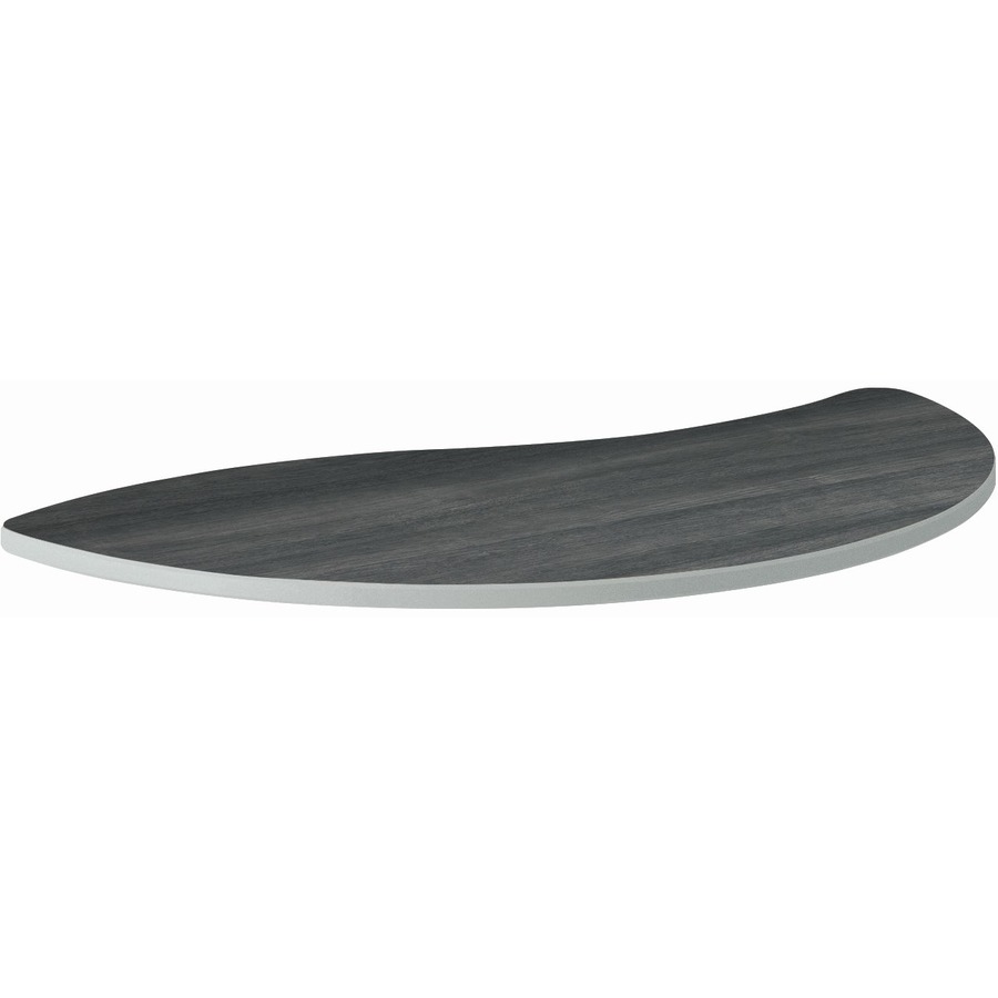 HON Build Series Wisp Shape Tabletop - Half Round Top x 54" Width x 30 ...