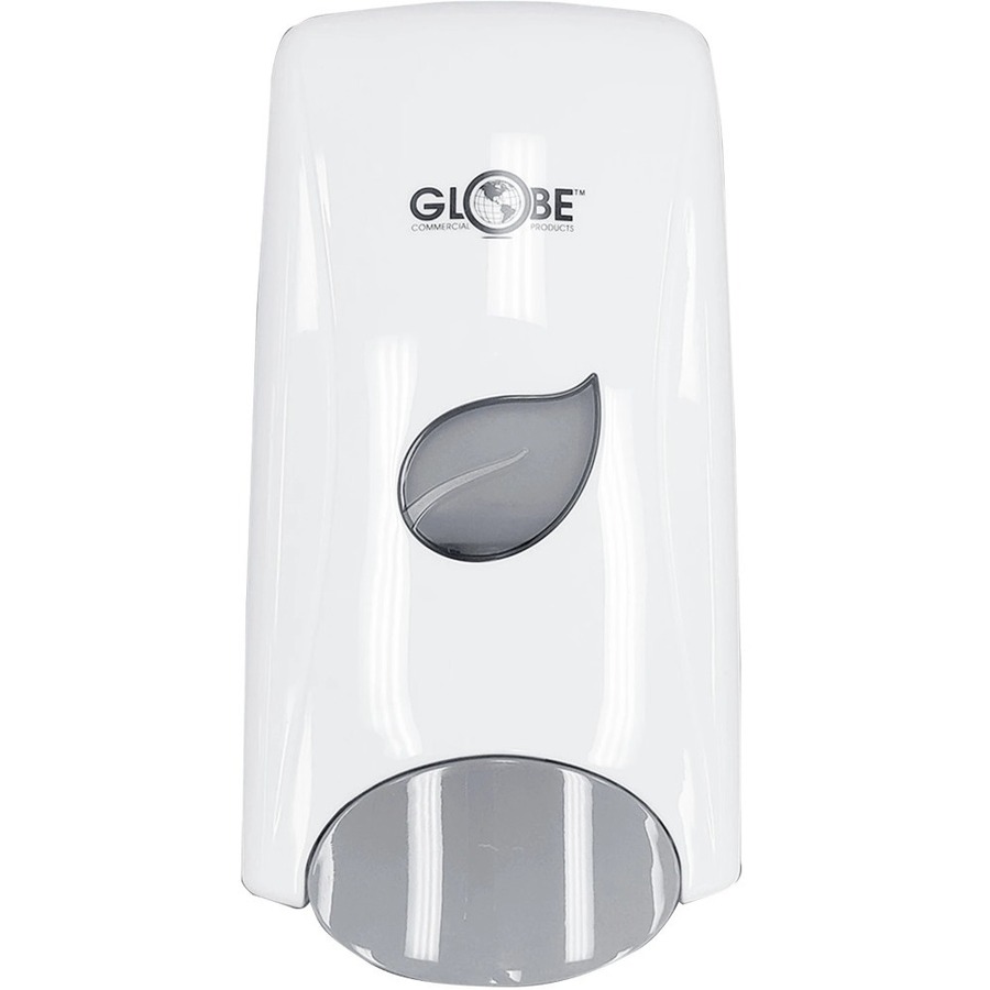 Globe Lotion Bulk Soap Dispenser With Refillable Bottle - White ...