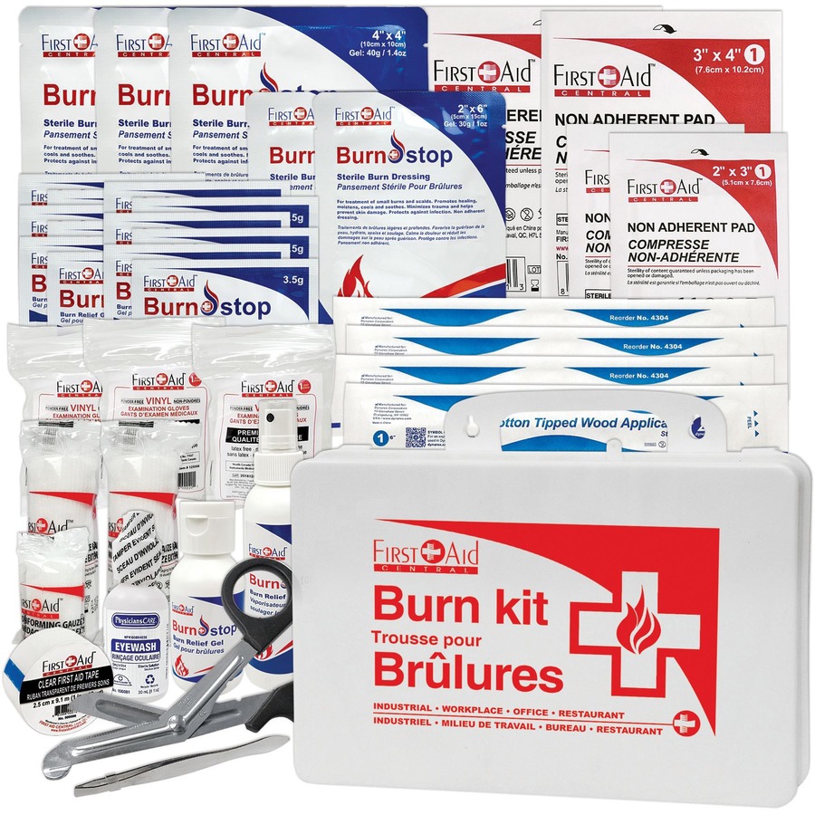 First Aid Central Large Burn Kit | Corbett Office Plus