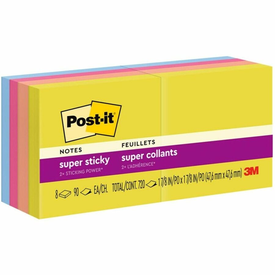 Post-It® Super Sticky Notes - Summer Joy Collection