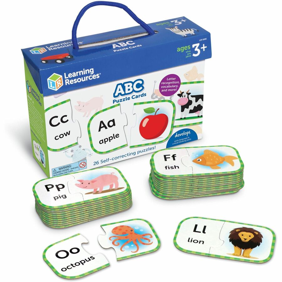 Learning Resources ABC Puzzle Cards | Corbett Office Plus