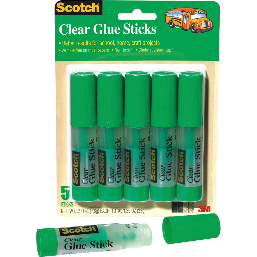 MMM6008CGS5 : Scotch® Wrinkle-Free Photo-Safe Glue Stick, 0.27 Oz ...