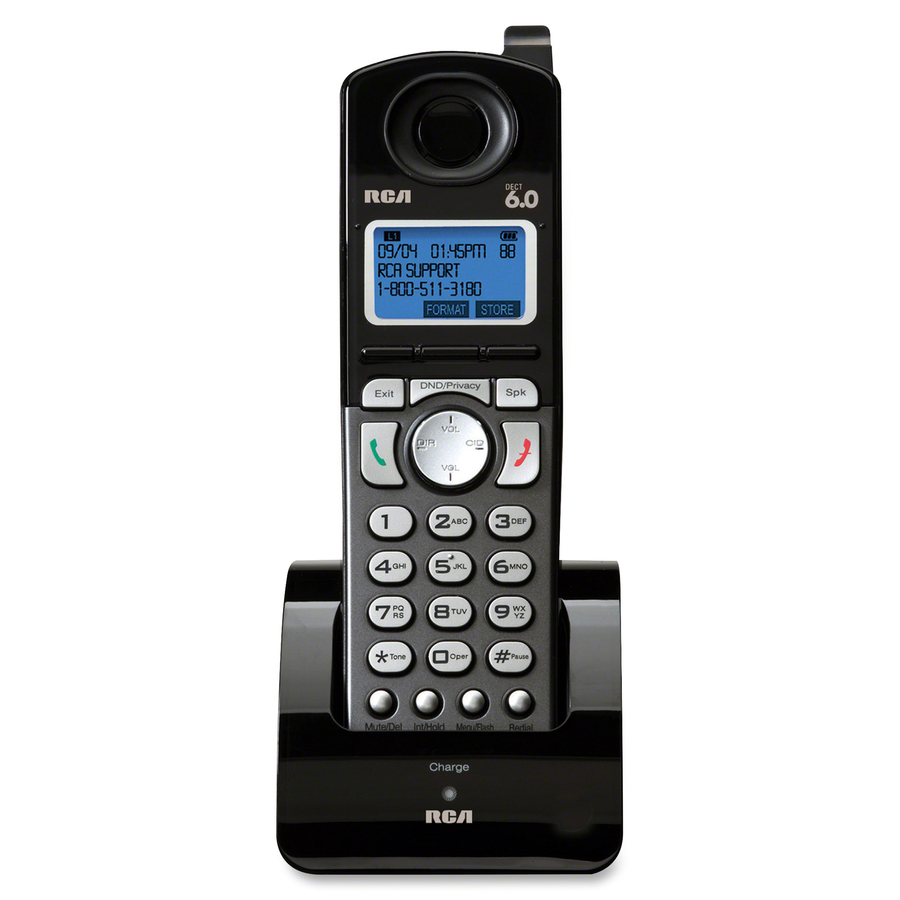 RCA Products Dect 6.0 Corded/Crdless Phone Handset - Expansion Handsets ...