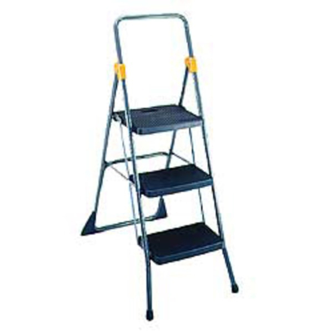 COSCO Three-Step Folding Step Stool - Ladders & Step Stools | Cosco ...