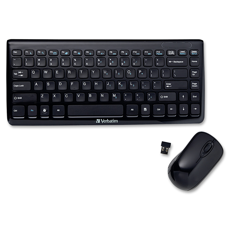 VER97472 : Verbatim® Verbatim Wireless Mini Slim Keyboard And Optical ...