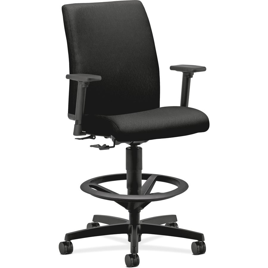 HONIT109NT10 : HON® Ignition Series Low-Back Task Stool, Black Fabric ...