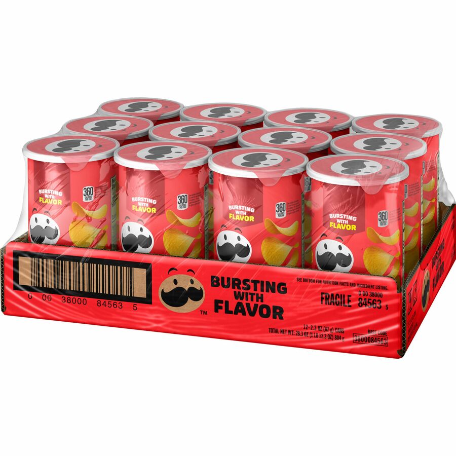 Pringles Original Original Can 1 Serving Can 2 38 Oz 12 Pringles Original Original Can 1 Serving Can 2 38 Oz 12