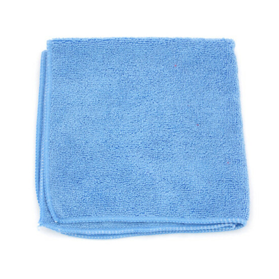 Hospeco Blue Standard Microfiber Towel - Paper Towels | Hospital ...