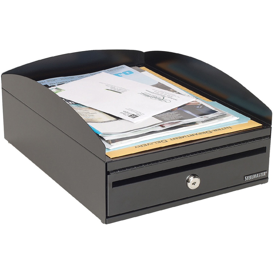 MMF264657004 : SteelMaster® Lockit Inbox Desk Tray, 1 Section, Letter ...