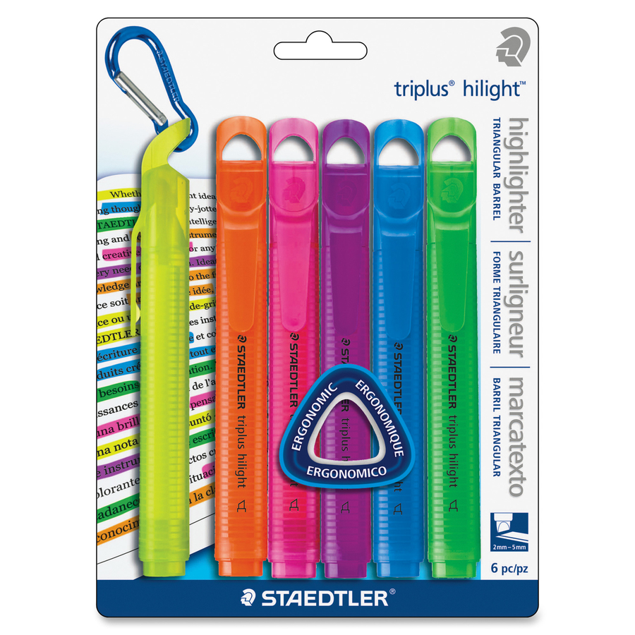 STD3674SBK6A6 : Staedtler® Staedtler Triplus Broad Tip Fluoresct ...