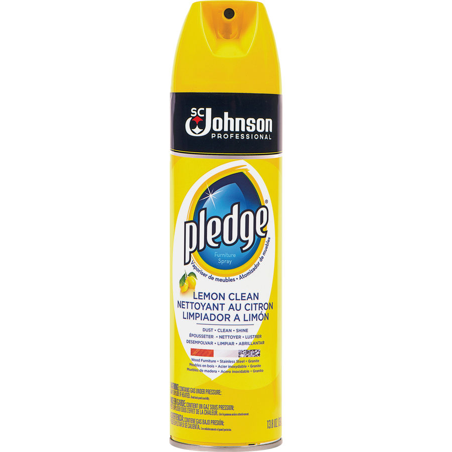 SJN682275 : SC Johnson® Pledge Lemon Clean Furniture Spray - Ready-To ...