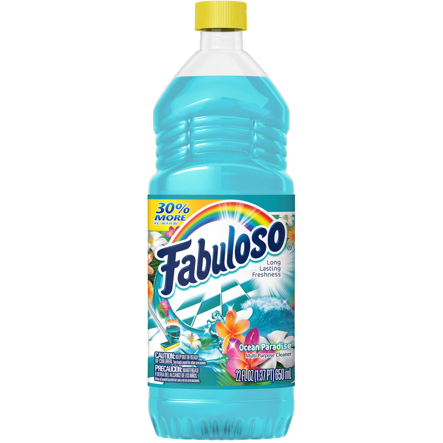Fabuloso Multi-purpose Cleaner - Liquid - 22 fl oz (0.7 quart) - Ocean ...