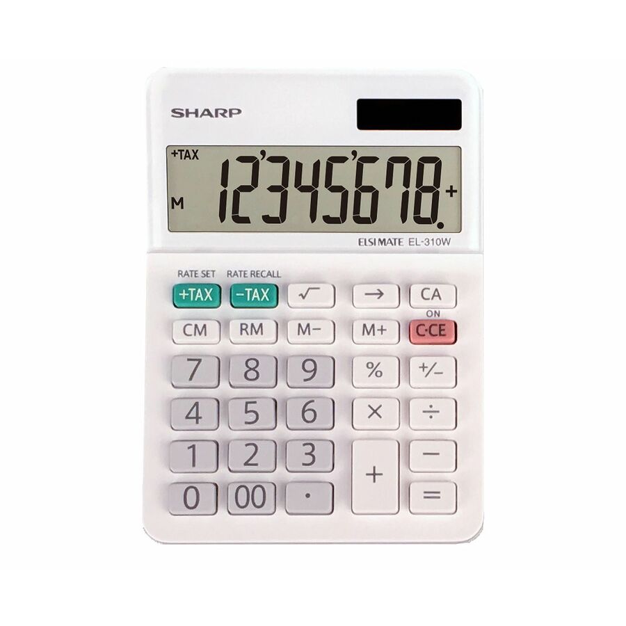 Sharp Calculators Sharp 8-Digit Pocket Calculator - Extra Large Display ...
