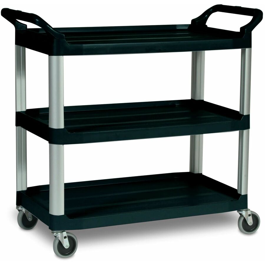 Rubbermaid Commercial Xtra Utility Cart, Open Sided, 300 lb. Capacity ...
