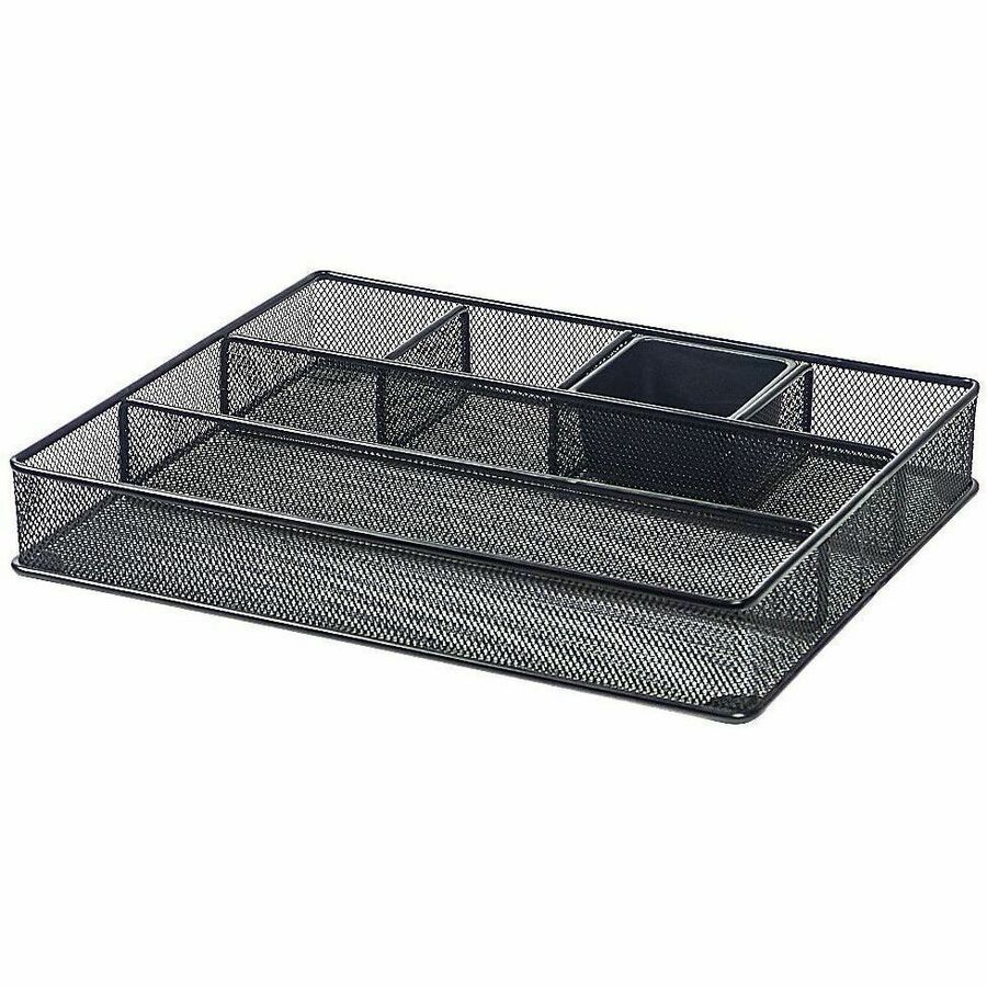 Office Depot® Brand Mesh Large Drawer Organizer, Black - Drawer ...