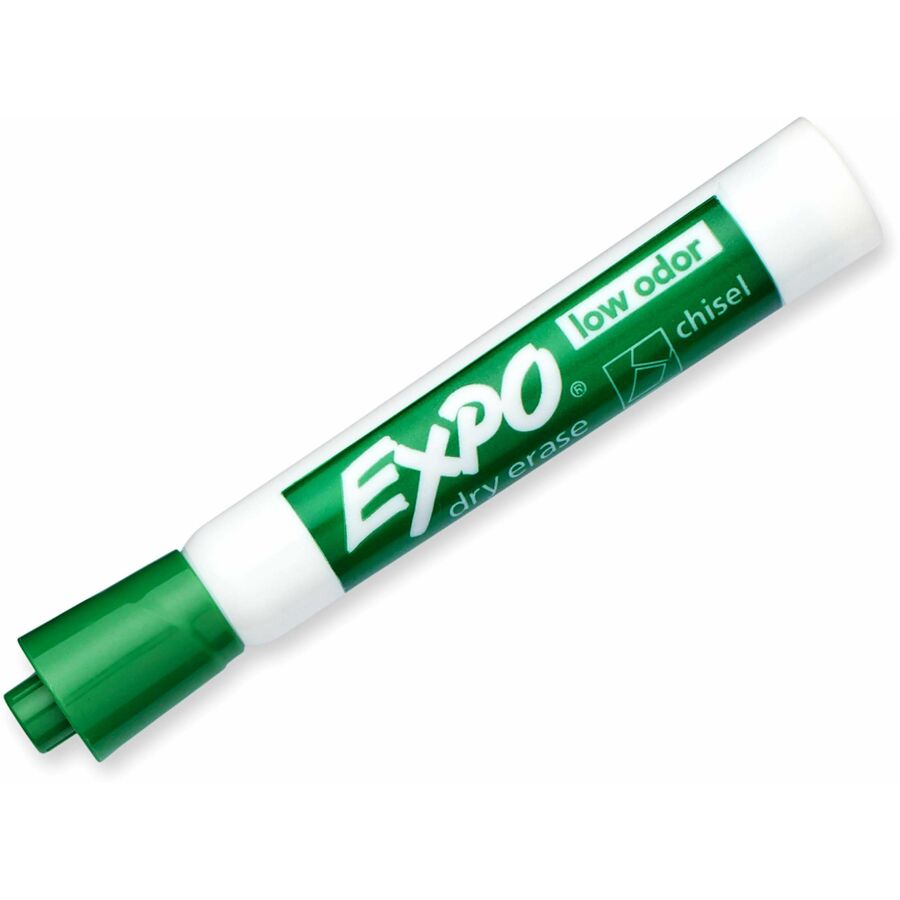 Expo Low Odor Dry Erase Markers, Chisel Tip - Broad, Medium, Fine ...