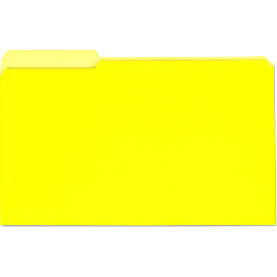 Universal 1/3 Tab Cut Legal Top Tab File Folder - 8 1/2" x 14 ...