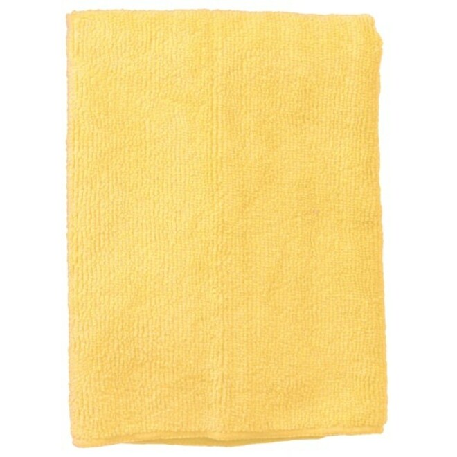 Wilen Standard Duty Microfiber Cloths, 16" , Yellow, Pack Of 12 ...