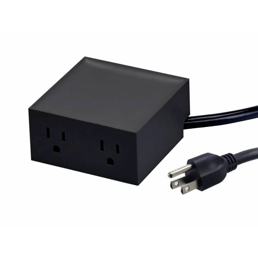 Stanley-Bostitch Konnect Stackable Power Hub, Black - 2 x AC Power - 15 ...