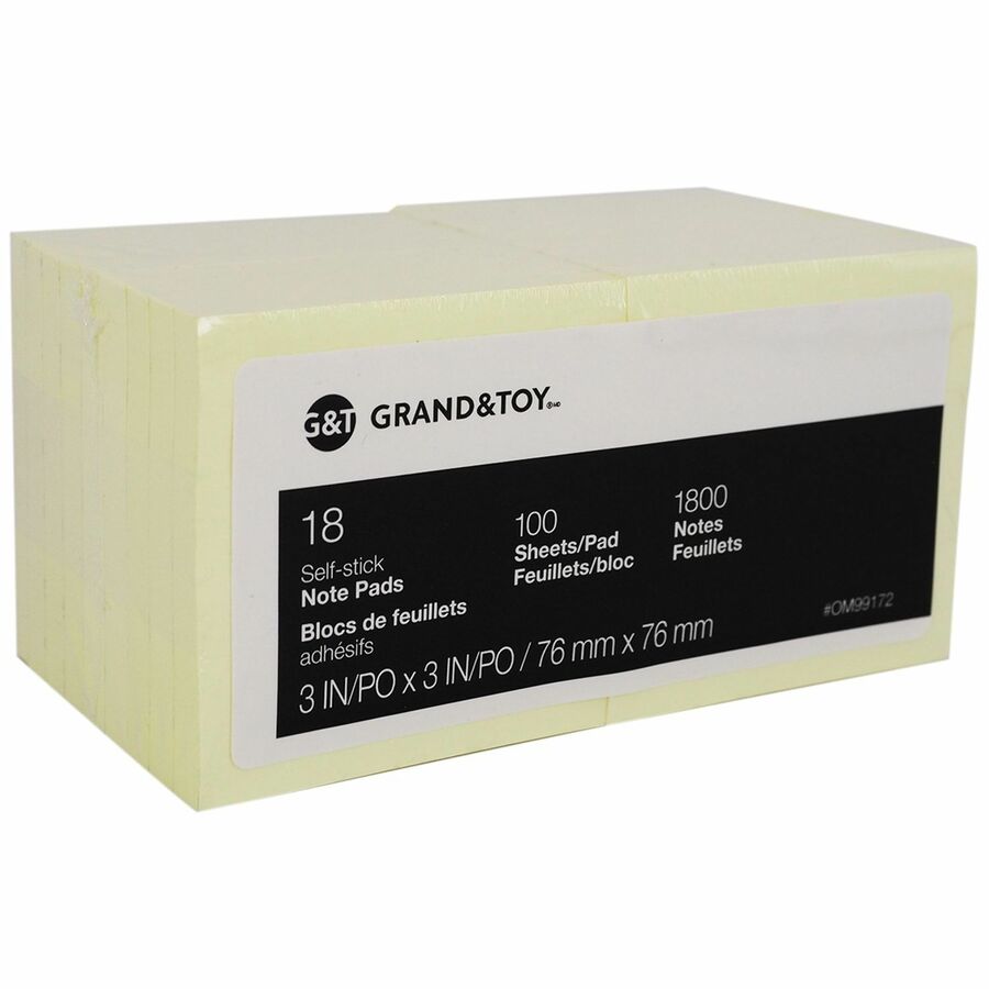 Business Source Adhesive Note - Madill - The Office Company