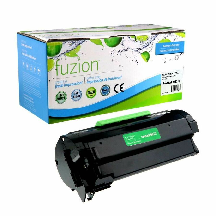 Fusion generic compatible toner with Lexmark printers: MS317DN, MS417DN ...
