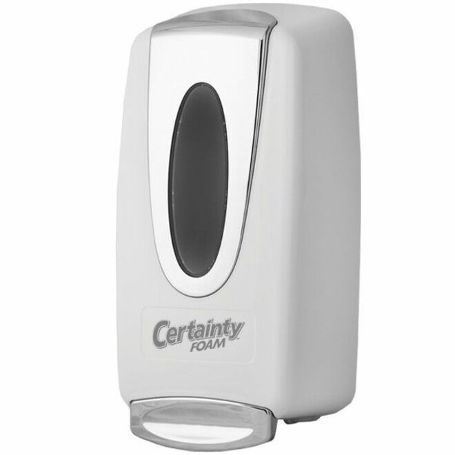 Certainty Elite Foaming Soap & Sanitizer Dispenser (White) - Durable ...