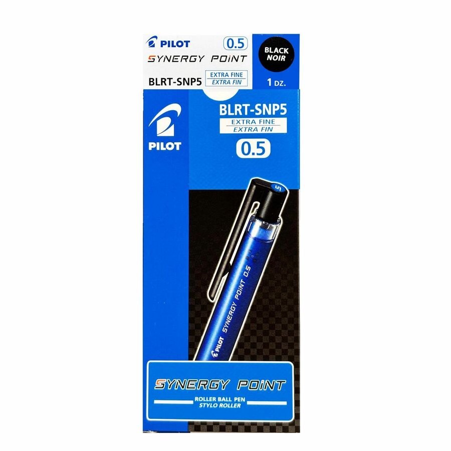 Pilot Retractable Ballpoint Synergy Pen - 0.5 mm Pen Point Size ...