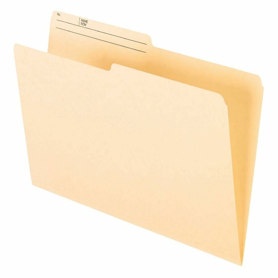 Grand & Toy 1/2 Tab Cut Legal Top Tab File Folder - 8 1/2" x 14 ...