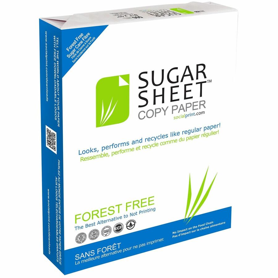 Social Print Paper Sugar Sheet Copy & Multipurpose Paper - Letter - 8 1 ...