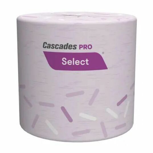 Cascades PRO Select Standard Bathroom Tissue, 1-Ply, White, 1000 sheets ...