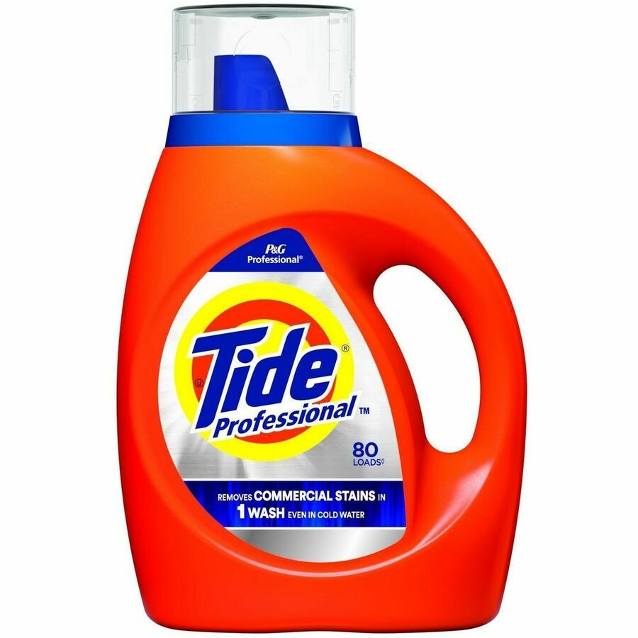 Tide Professional Liquid Laundry Detergent 80 Loads - For Commercial ...