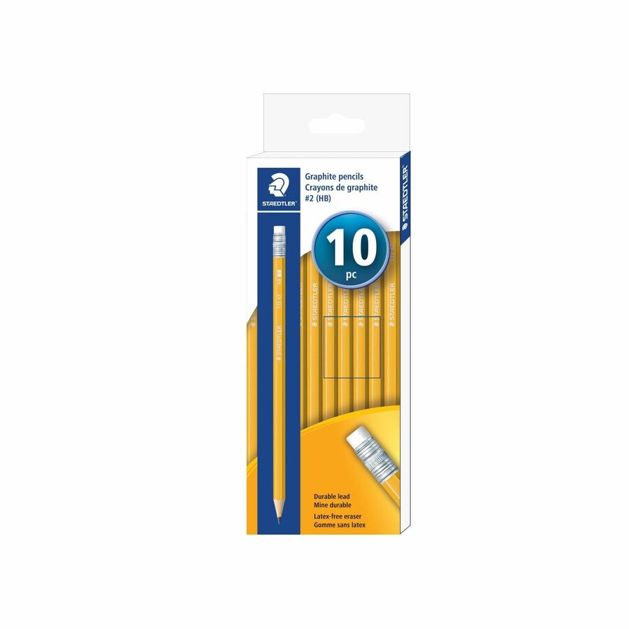 Staedtler Graphite Pencil - HB/#2 Lead - Wood Barrel - 10 / Pack ...