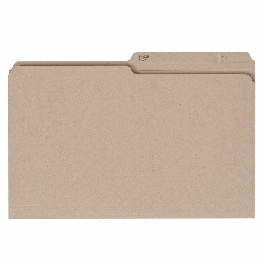 Continental 2-sided Tab Legal File Folders - Legal - 8 1/2" x 14" Sheet ...