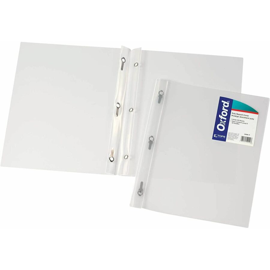 Oxford Letter Report Cover with Fastener - 8 1/2" x 11" - 50 Sheet ...