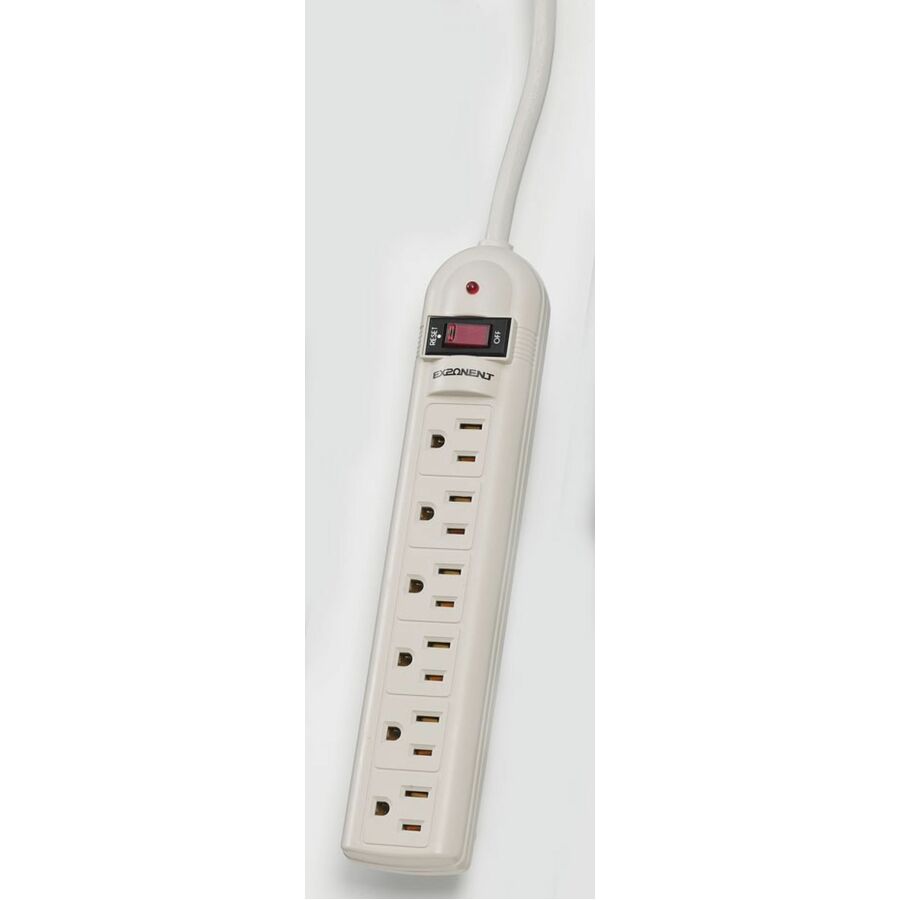 Exponent Microport 90 Degrees Outlet Surge Protector | Corbett Office Plus