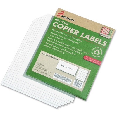 NSN2074363 : SKILCRAFT® 7530012074363 Skilcraft Recycled Copier Labels ...