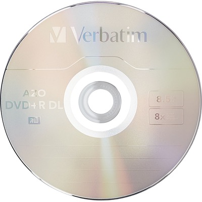 VER97000 : Verbatim® Verbatim Dvd+R Dl 8.5gb 8x With Branded Surface ...