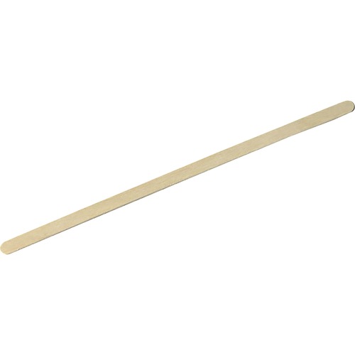 Genuine Joe Wooden Stirrers, 7" Length, 1000/Box - W.B. Mason