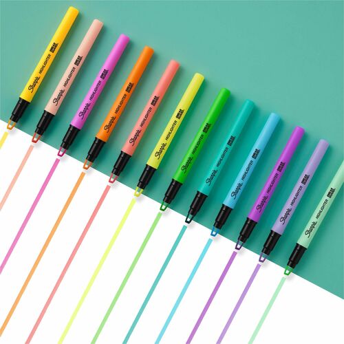 Sharpie Clearview Pen-Style Highlighter, Assorted Ink Colors, Chisel ...
