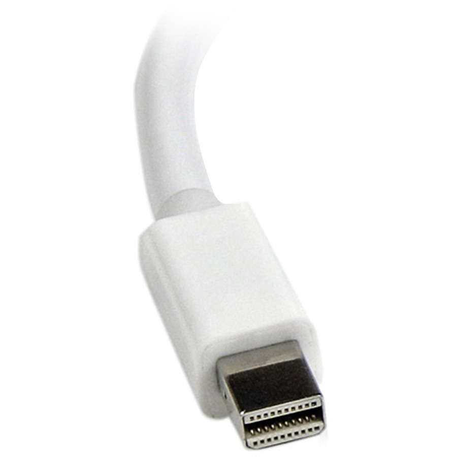 StarTech.com Mini DisplayPort to VGA Video Adapter Converter, White ...