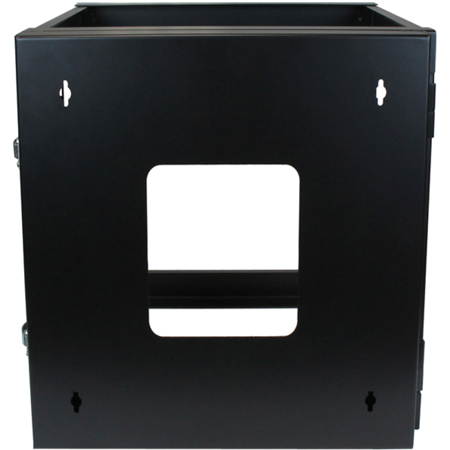 StarTech.com 12U 22in Depth Hinged Open Frame Wall Mount Server Rack ...