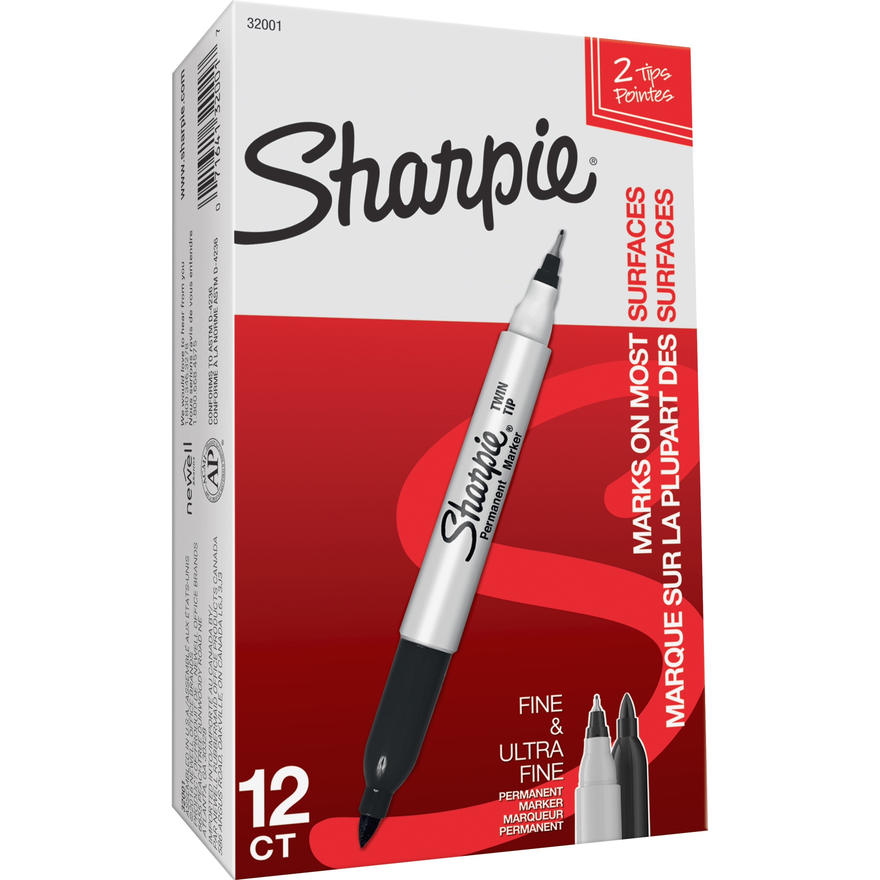 Sharpie Twin Tip Permanent Marker | Querney's Office Plus