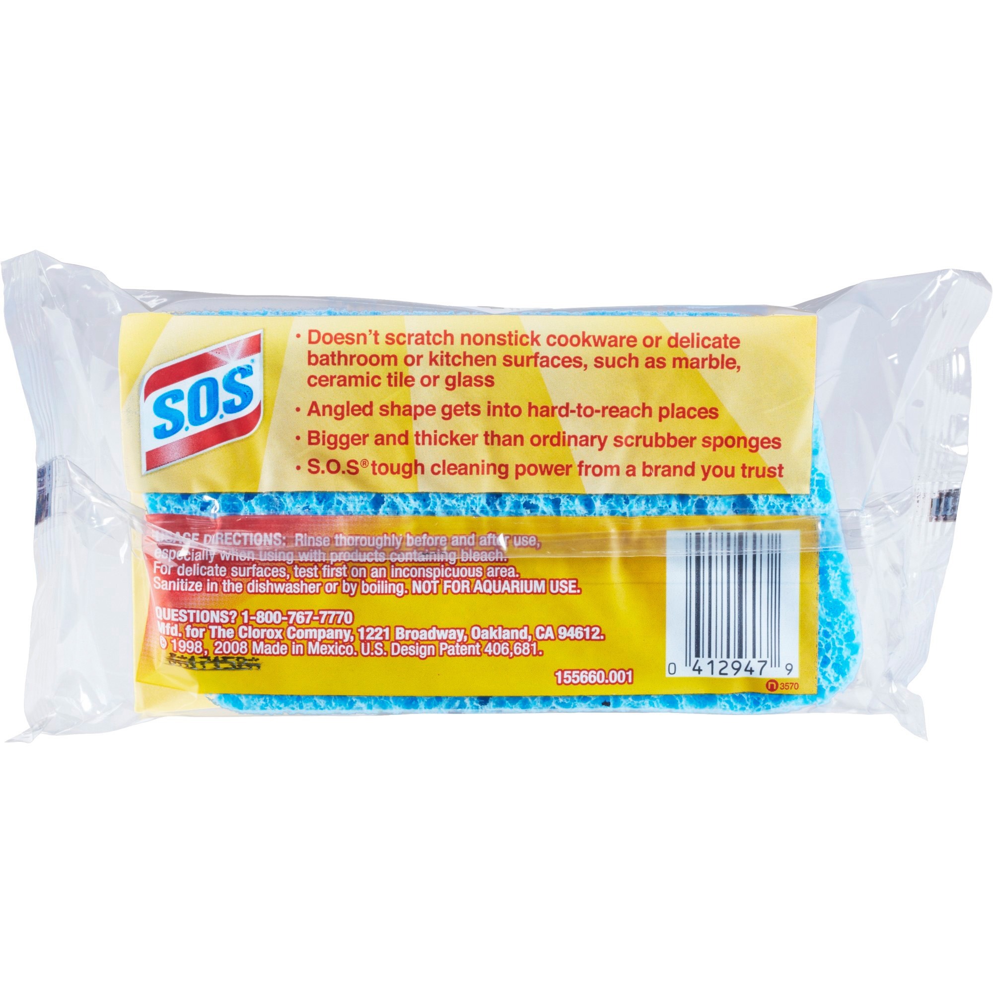 S.O.S All-Surface Scrubber Sponge | JD Office Products