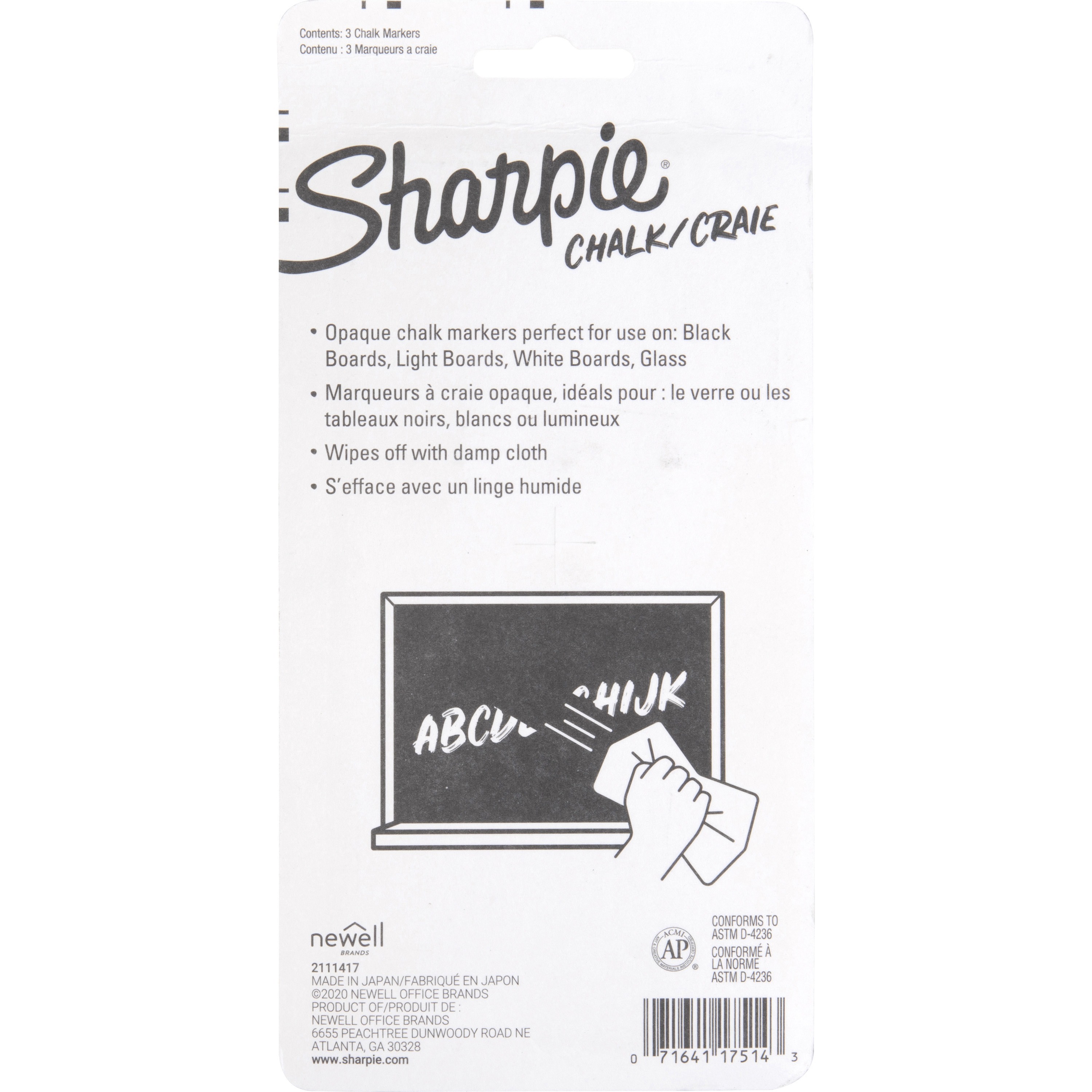 Sharpie Wet Erase Chalk Markers | Corbett Office Plus