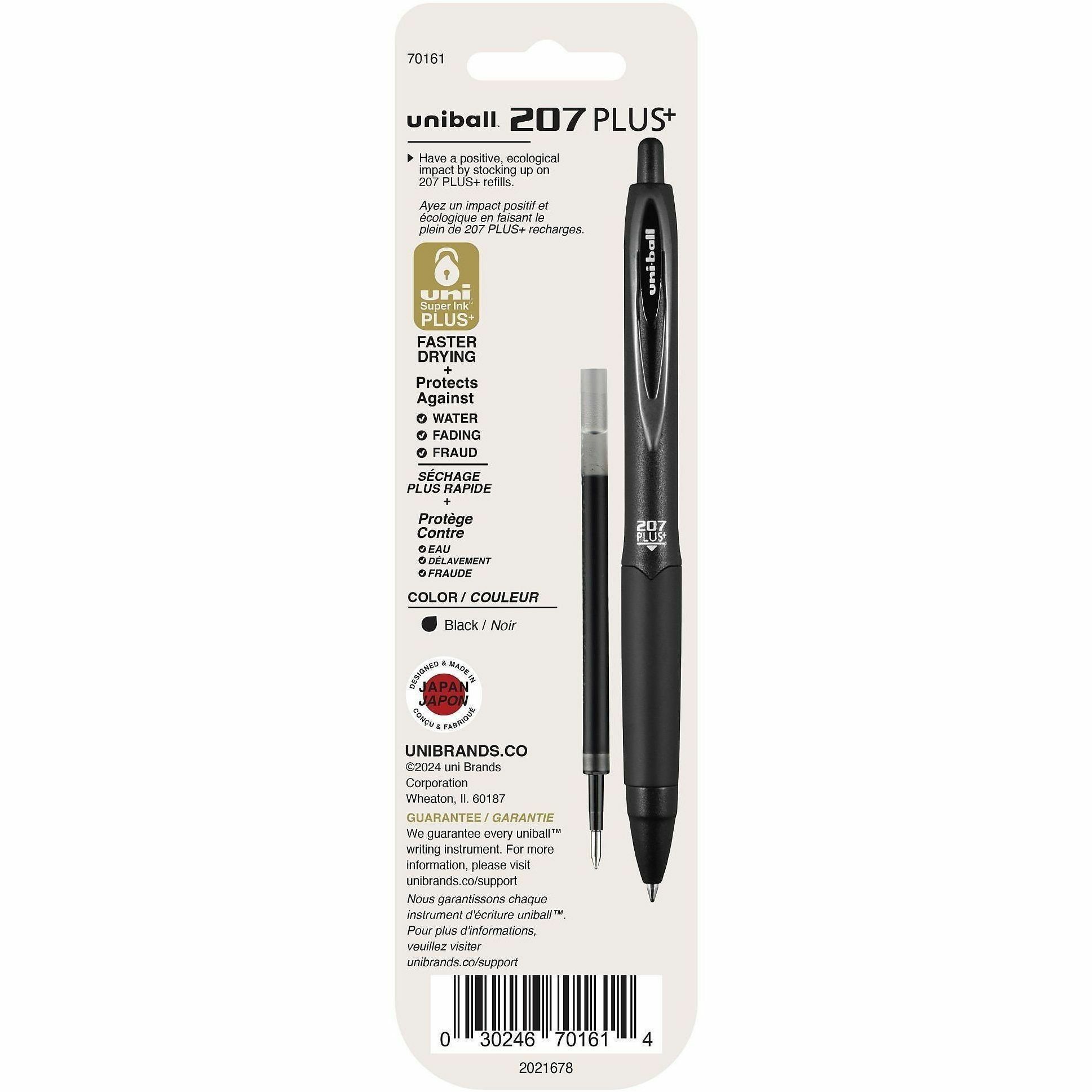 uniball™ 207 PLUS+ Gel Pen | beePLUS Workplace Solutions