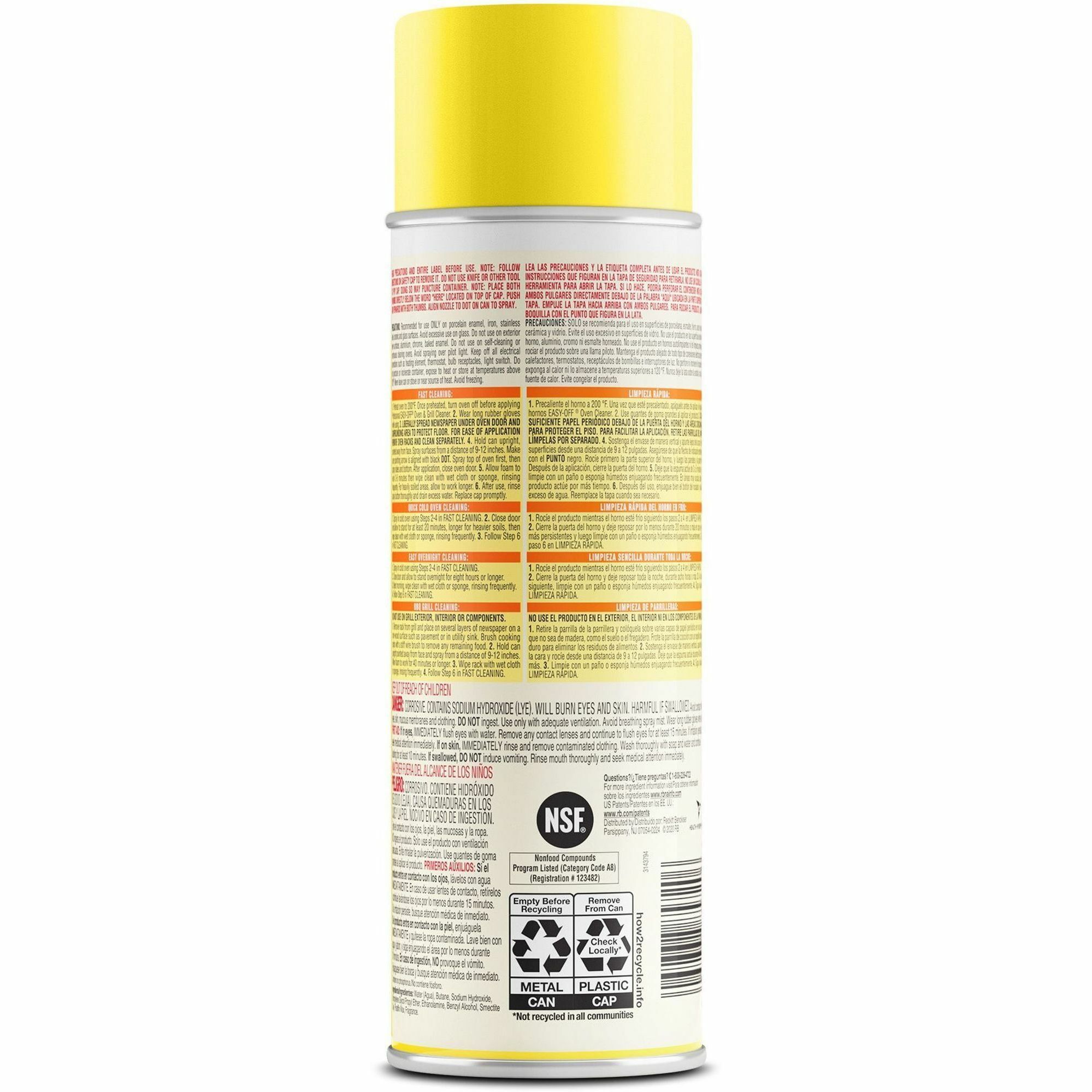 Professional Easy-Off Heavy Duty Oven & Grill Cleaner | Office City ...